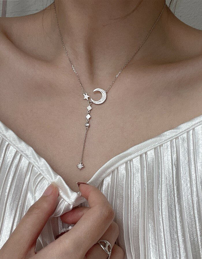 Колье, циркон