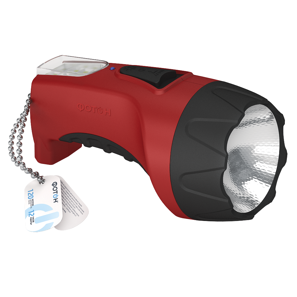 Фотон PM-1500 Red аккумуляторный фонарь с мощным светом и продолжительным временем автономной работы