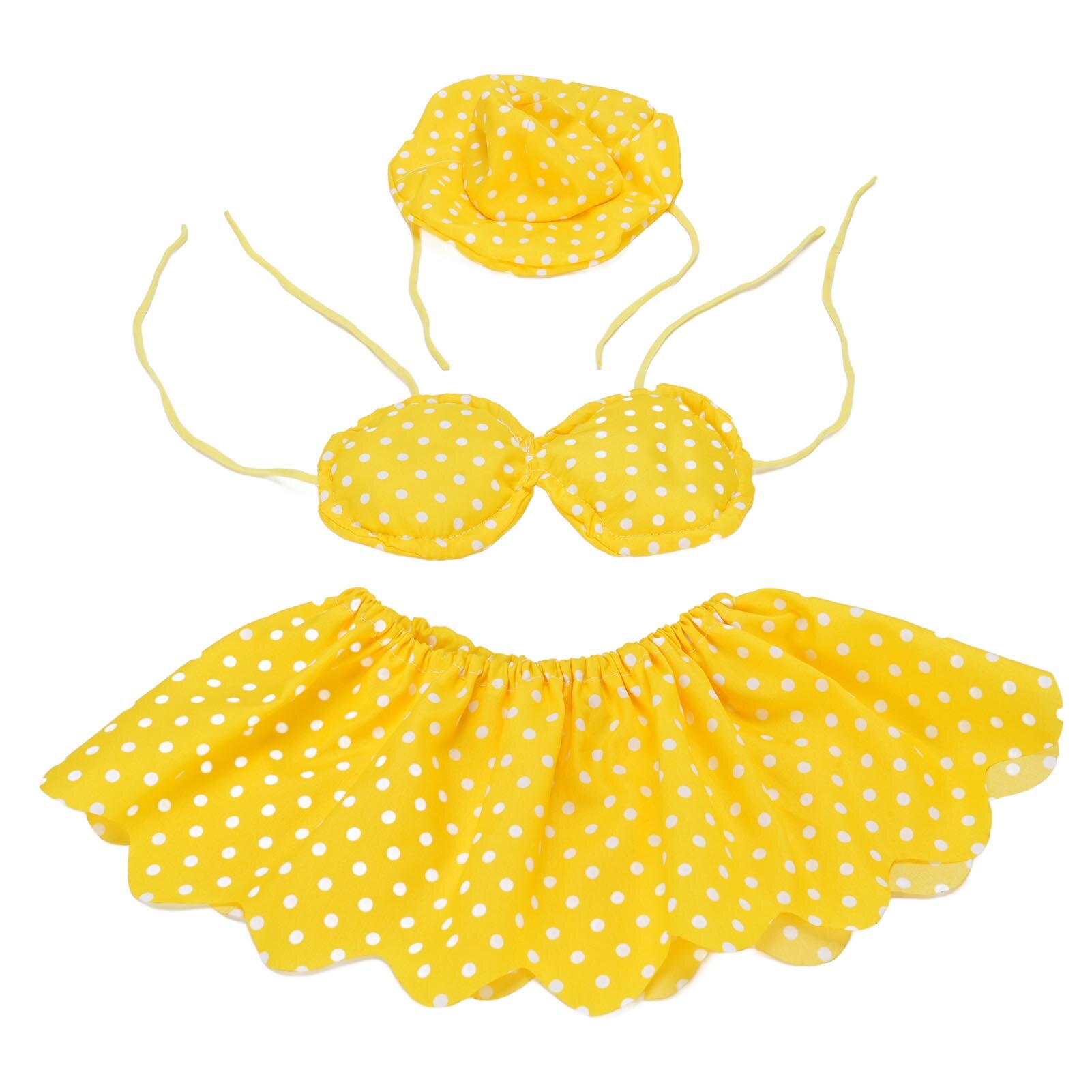 Костюм гавайского гуся, тканевый милый наряд гуся для 17-дюймовой статуи, пляжного крыльца, лужайки, патио, женские комплекты бикини