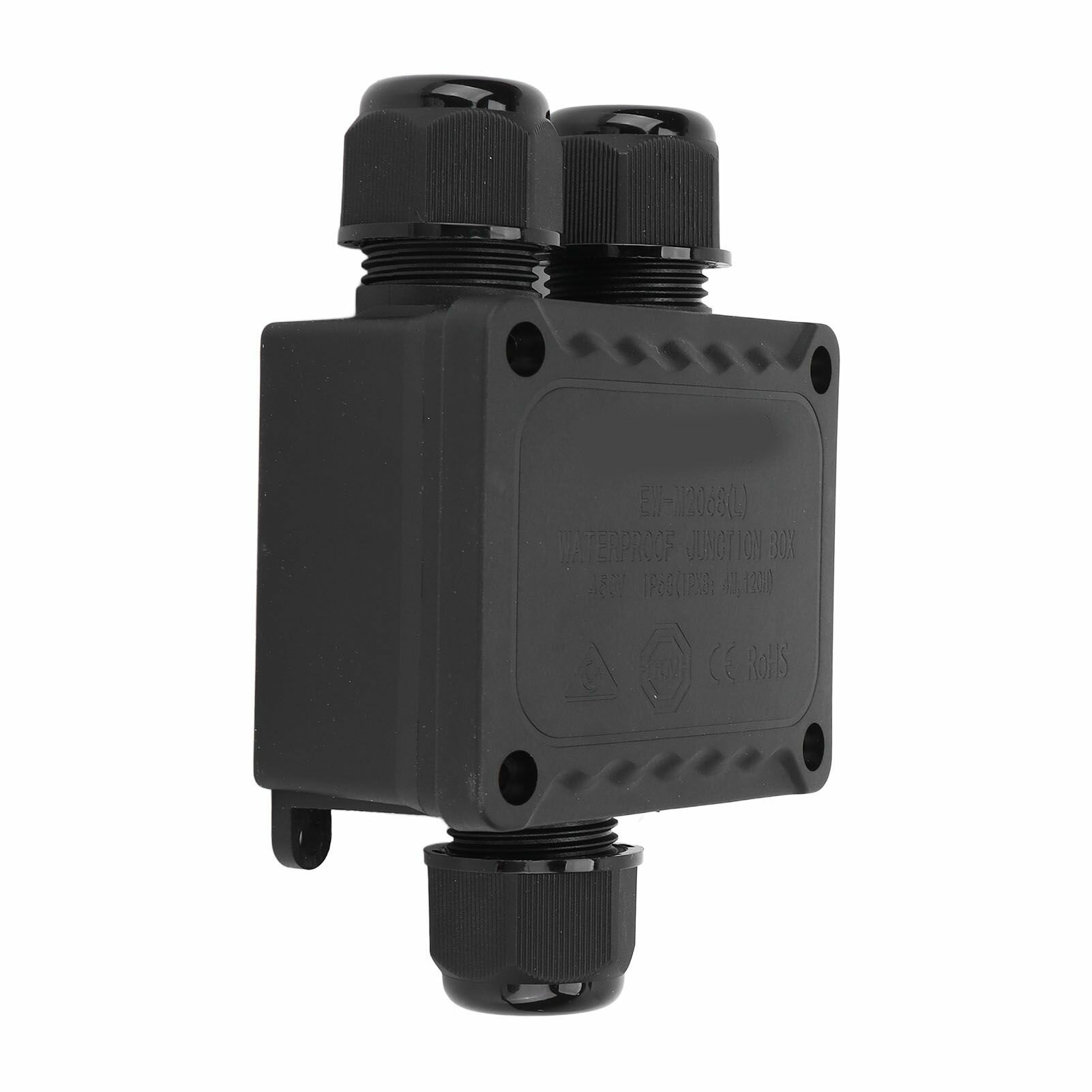 Водонепроницаемая распределительная коробка IP68 для улицы, тип Y, 3-позиционная распределительная коробка с винтовыми отверстиями для дома, на открытом воздухе