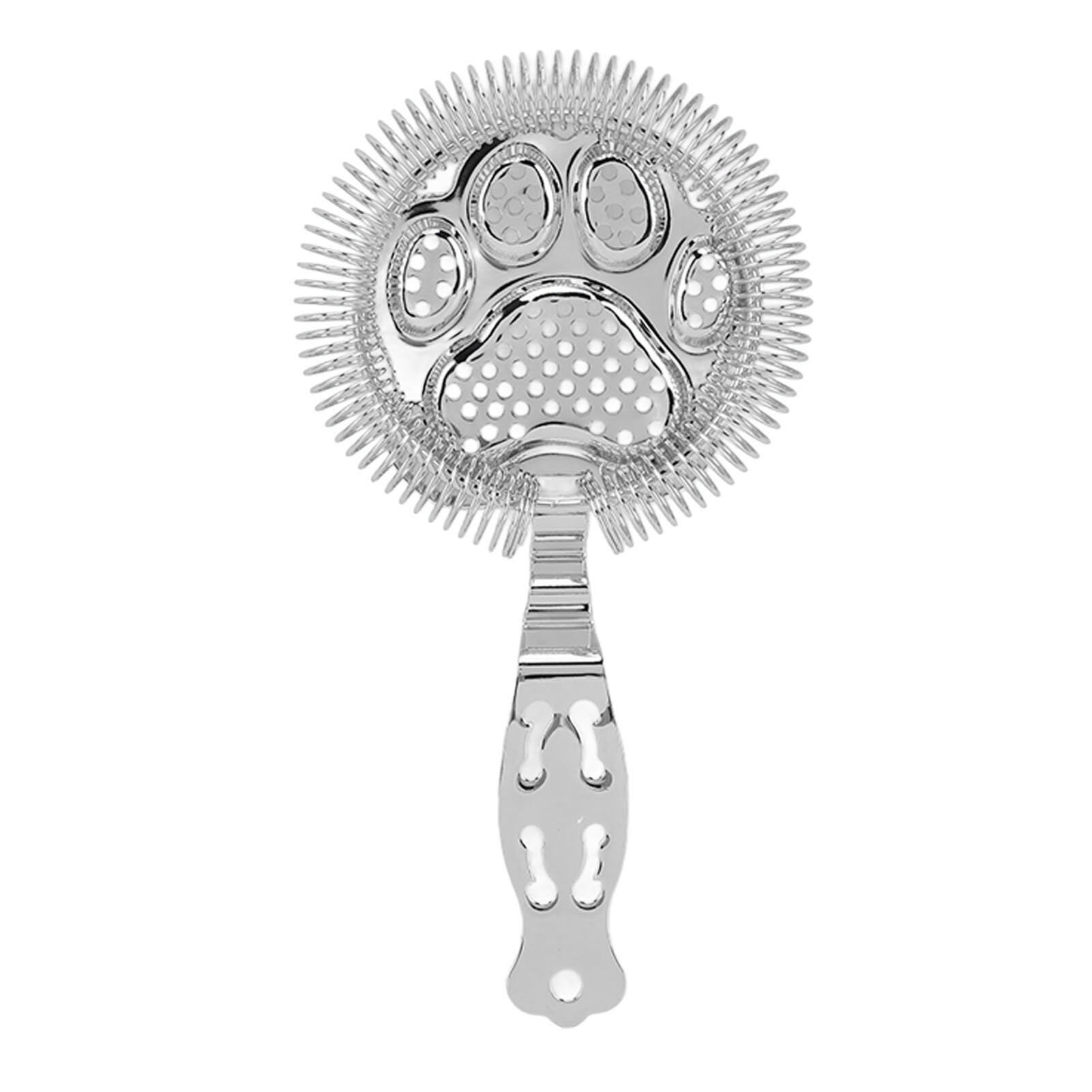 Ситечко для коктейлей из нержавеющей стали 304, ситечко для бара, инструмент для ситечка для напитков, идеальный аксессуар для баров, ресторанов, серебро