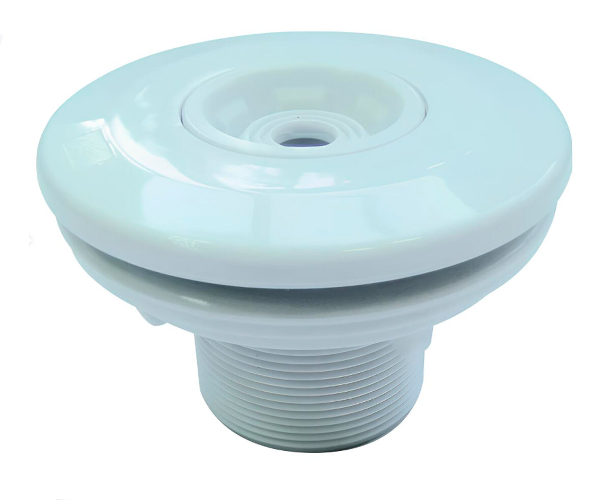 Форсунка Pool King PA00330, для бассейна, стеновая, под пленку, подсоединение 2", белая