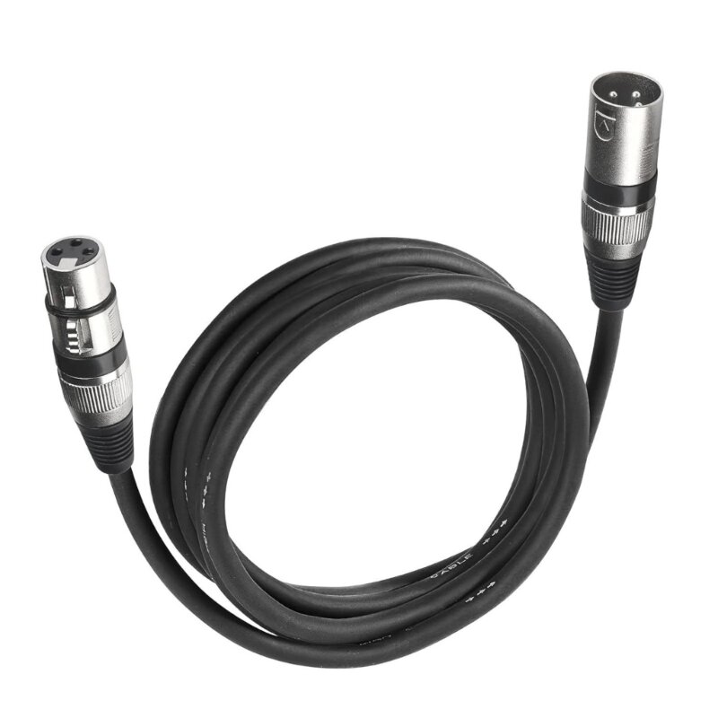 Металлический корпус 3-контактного аудиокабеля XLR XLR Canon extension cable-1 м