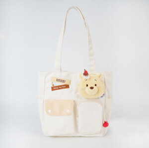 Венок из клубники, подвеска с клубникой, сумка из полотна. Большой размер для студентов на занятиях и покупок, сумка на один плечо