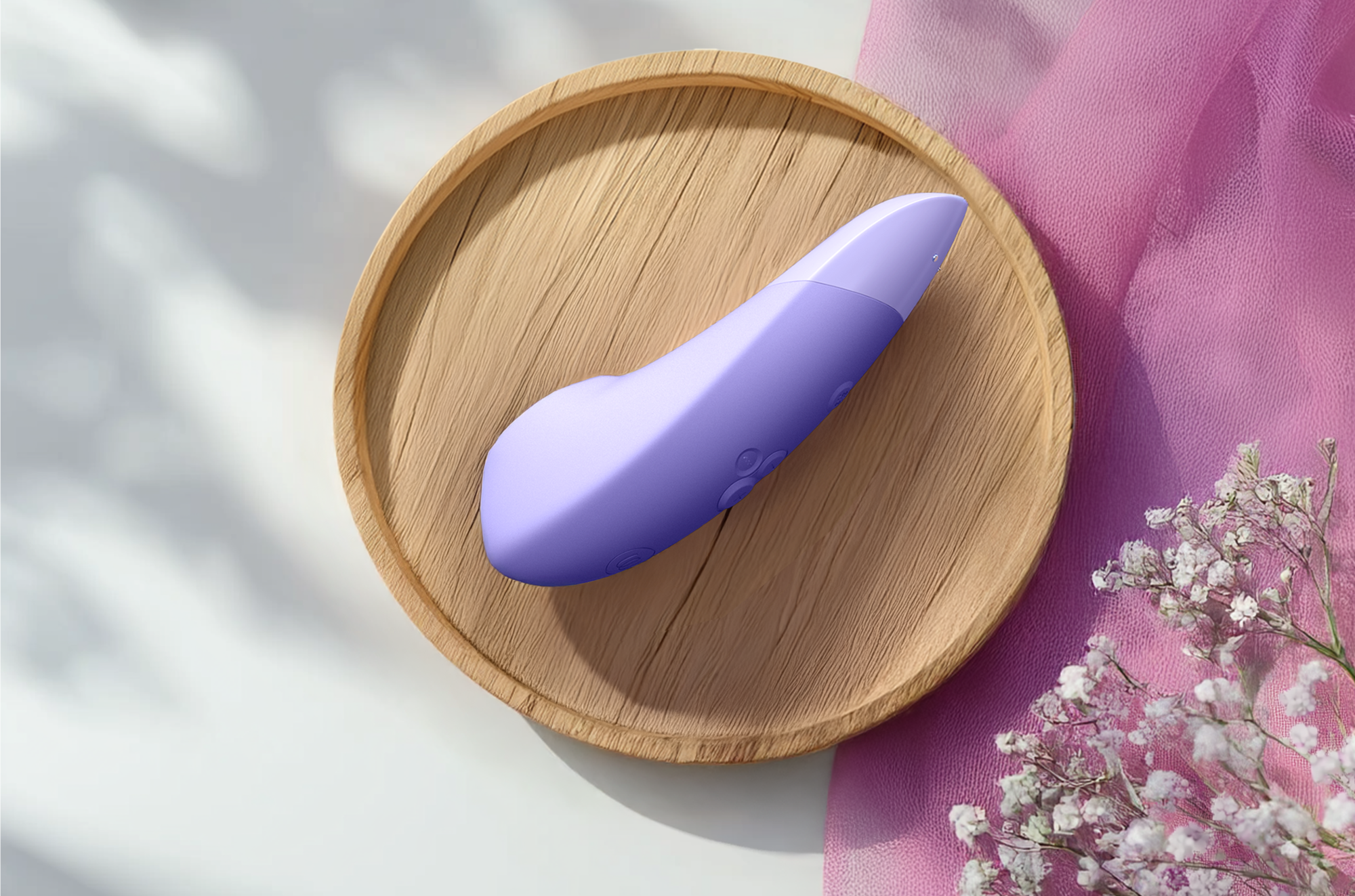 Womanizer Enhance - бесконтактный клиторальный вибростимулятор, сиреневый