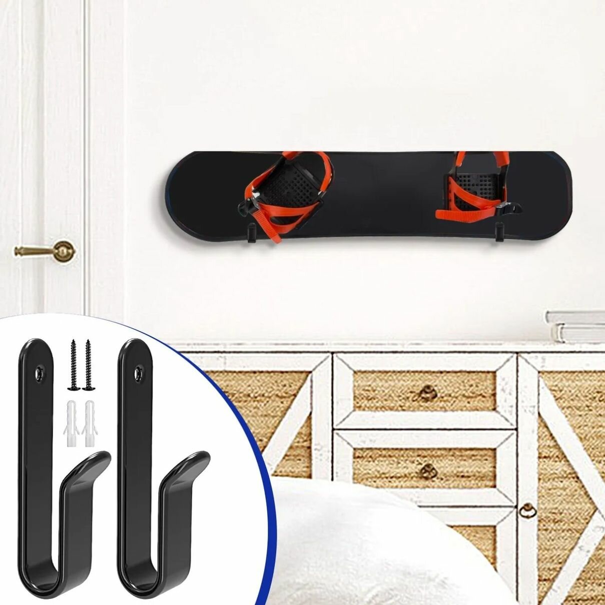 Эксклюзивная стойка для настенного монтажа сноуборда