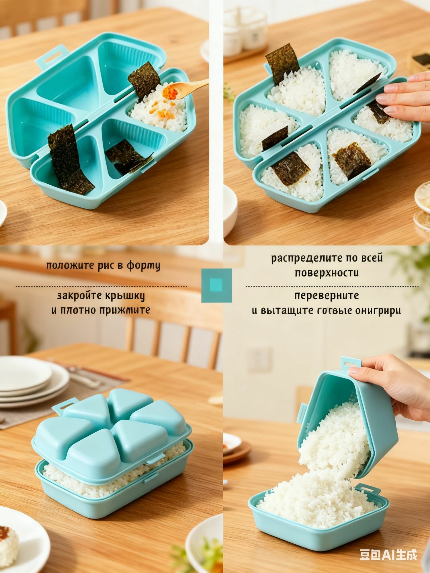 Большая форма для приготовления онигири- ХИТ!