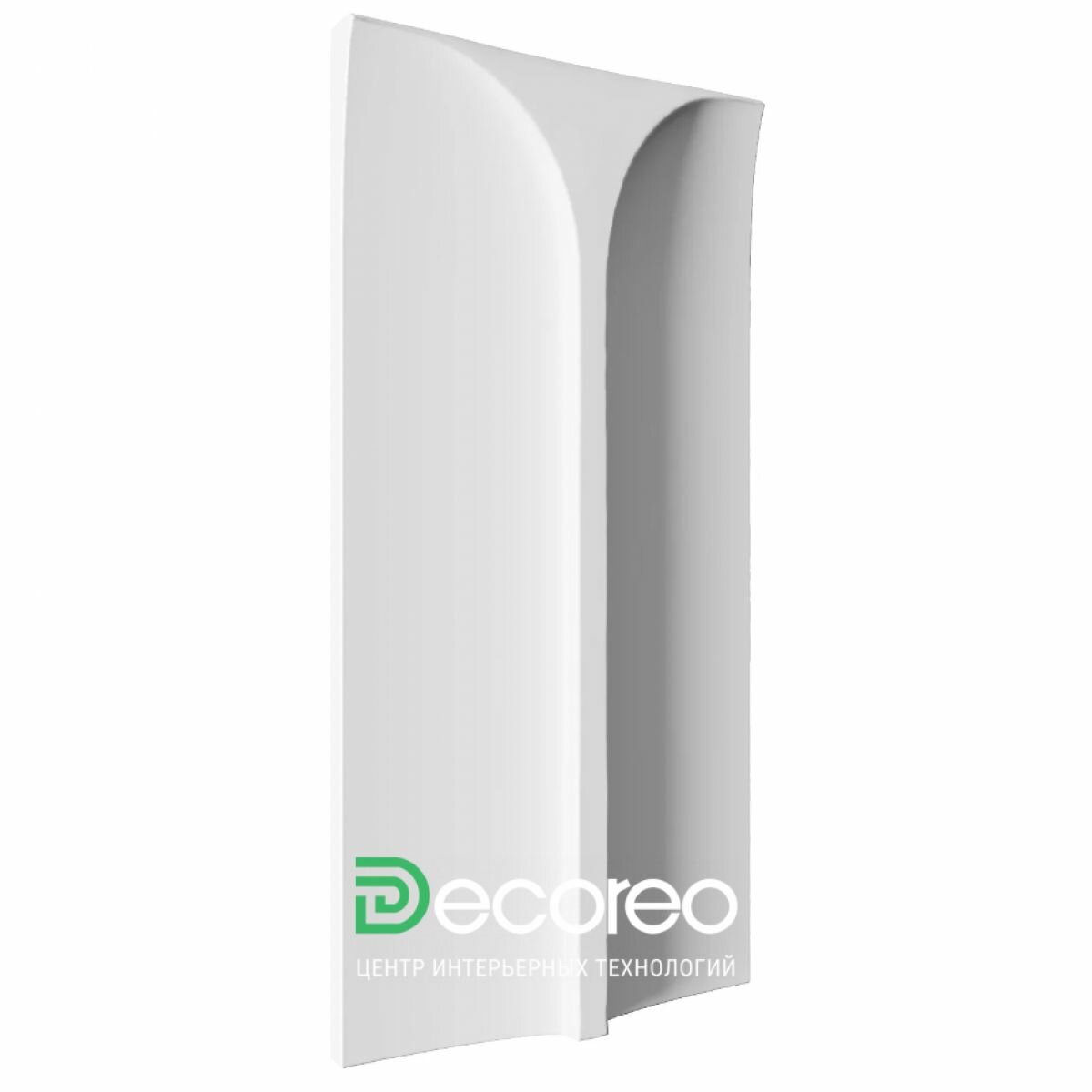 Гипсовые панели на стену "Элио" 1шт 25х50см/ Панно на стену для интерьера