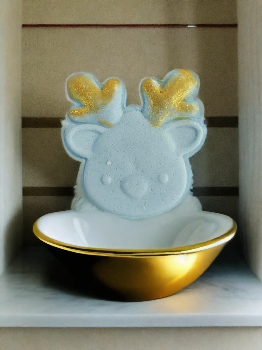 Бомбочка для ванны Олень Деда Мороза