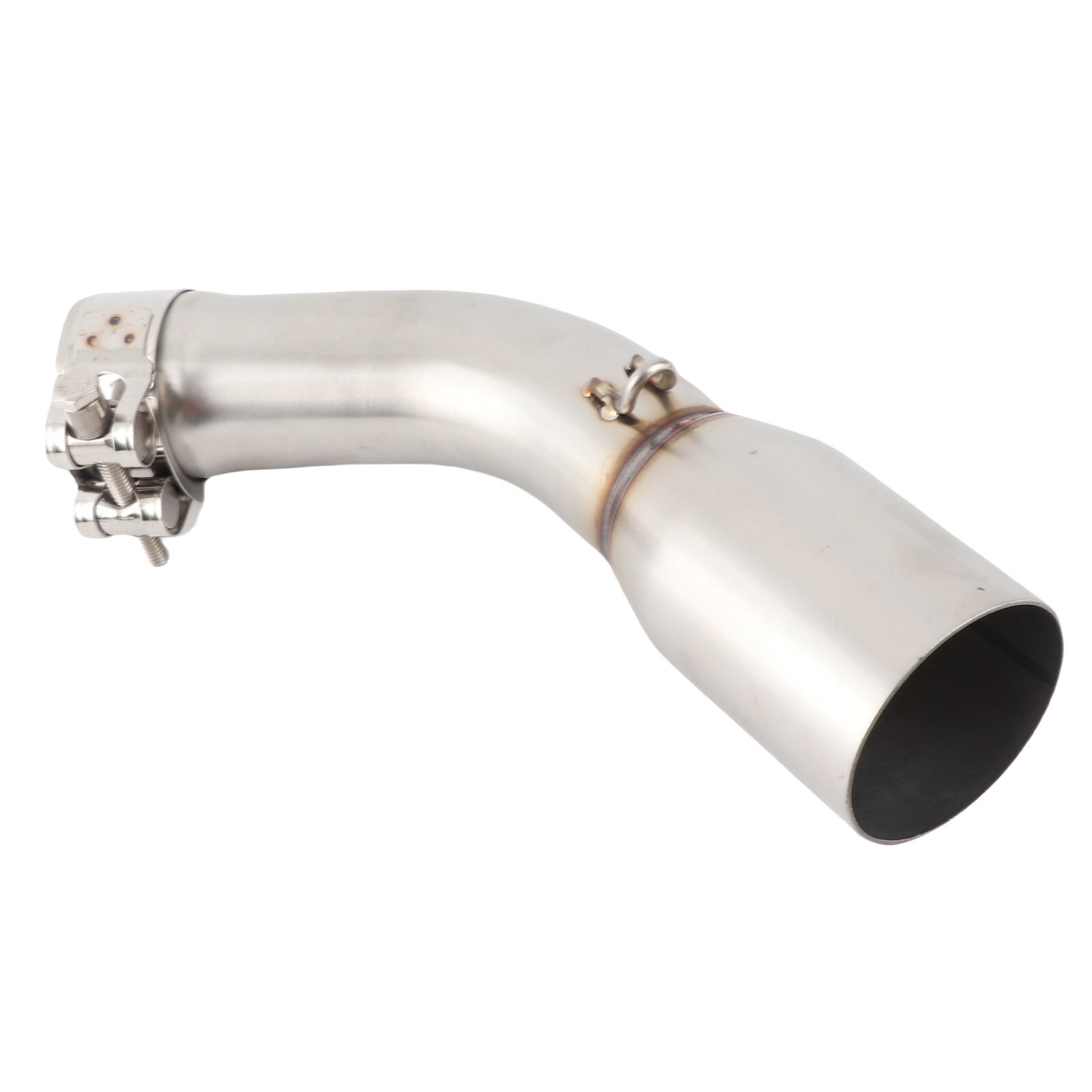 Средняя выхлопная труба мотоцикла, нержавеющая, термостойкая, малошумная замена для SUZUKI SV650 SV650X 2016-2021