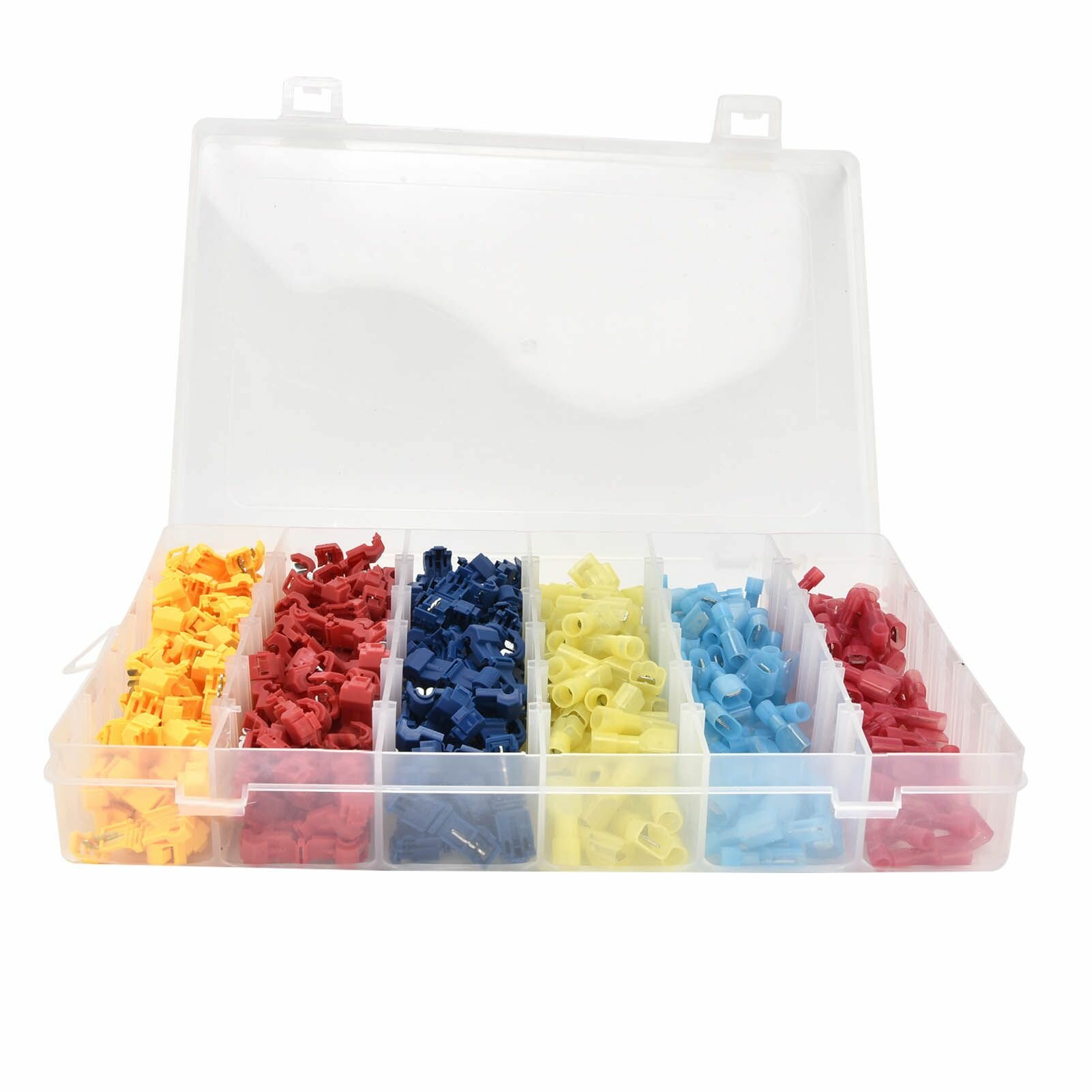 360 шт. T-разъемы для проводов, основной разветвитель, не сломанные электрические быстроразъемные клеммы