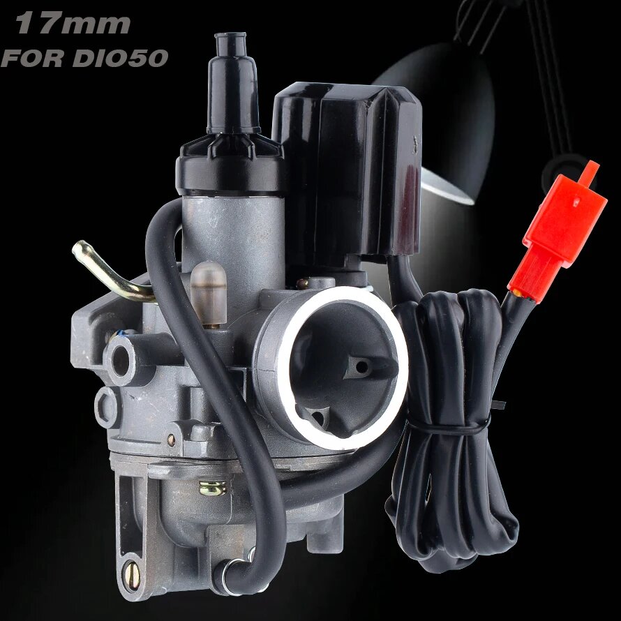Карбюратор мотоцикла 17 мм 2-тактный двигатель Carb для Honda AF34 AF35 JULIO50 LEAD50 50cc DIO50 ZX50 AF 34 35 DIO ZX 50