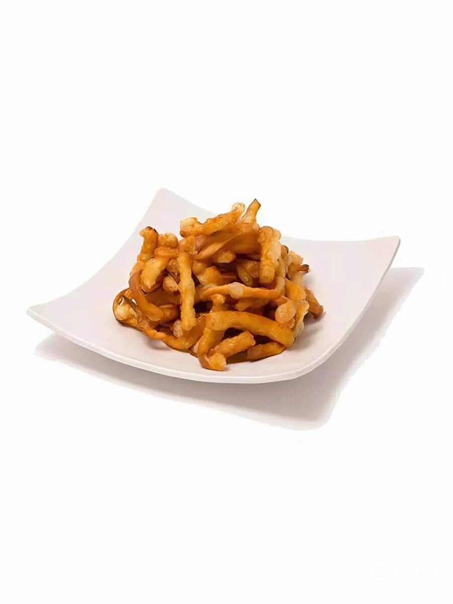 Жареная воздушная соломка, сыр жаренный, со вкусом Красной икры, 500г.