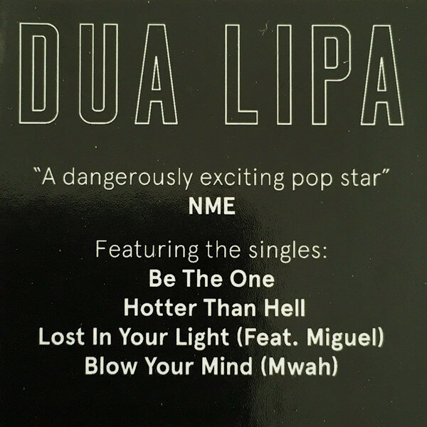 Dua Lipa. Dua Lipa (LP) — фото 1