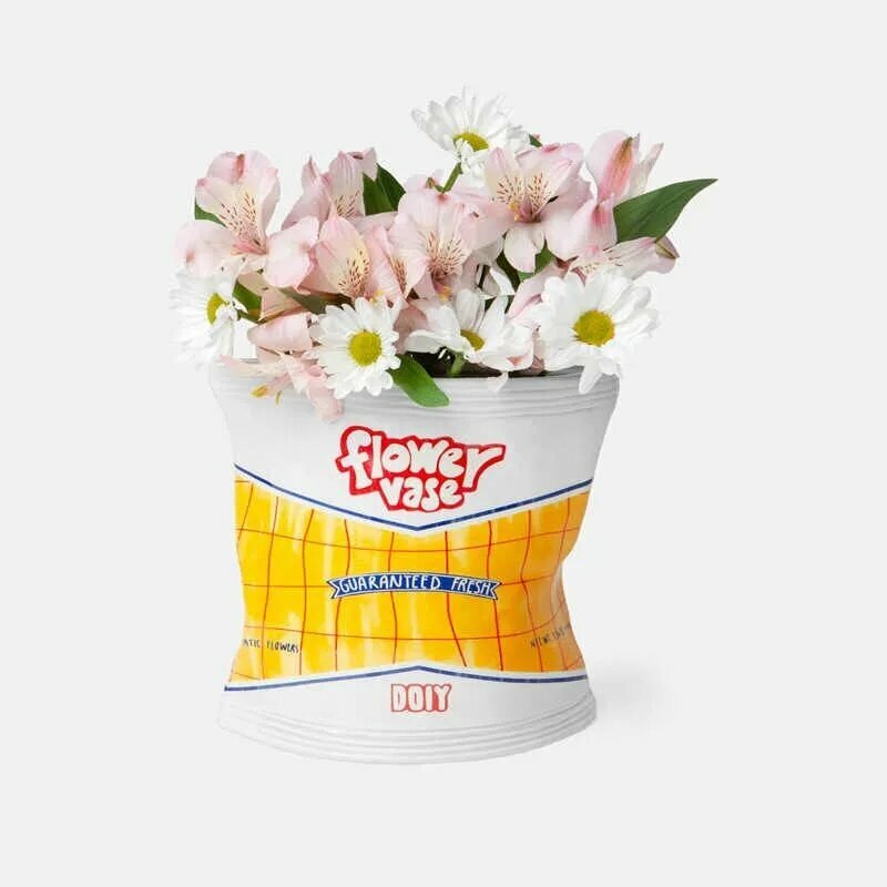 Doiy Горшок для цветов, 12.5 см х 11 см х 11 см, 1 шт