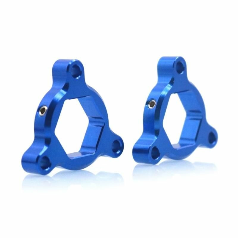 Алюминиевая подвеска вилка предварительной нагрузки 14-22 мм для аксессуаров для мотоциклов, Синий - 17MM