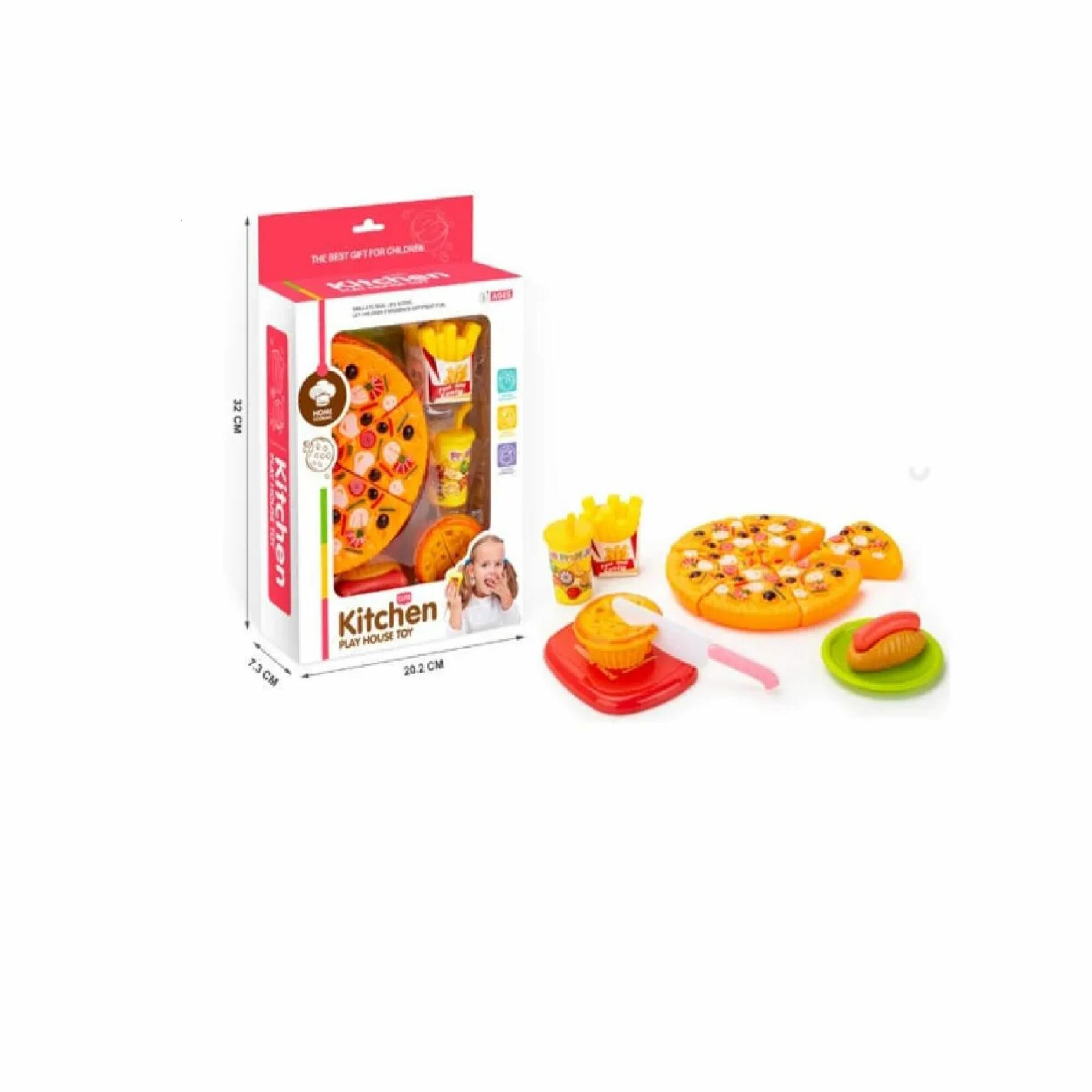 Набор Пицца 5 предметов, Fast and Testy в коробке