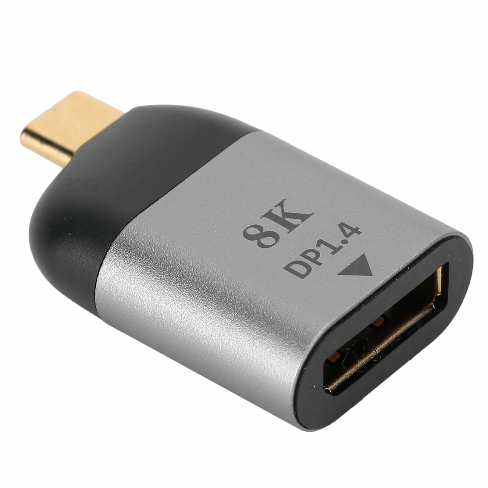 Адаптер Type-C (male) - DP, алюминиевый корпус