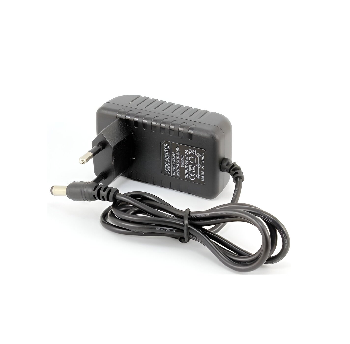 Блок питания (адаптер-выпрямитель) стабилизированный со штекером: 12V/2А