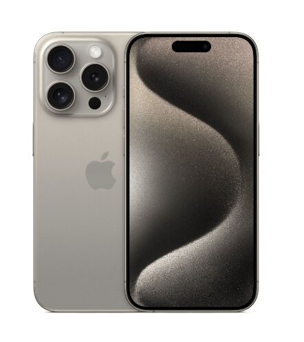 Смартфон Apple iPhone 15 Pro 128GB, Dual nano SIM, Natural Titanium