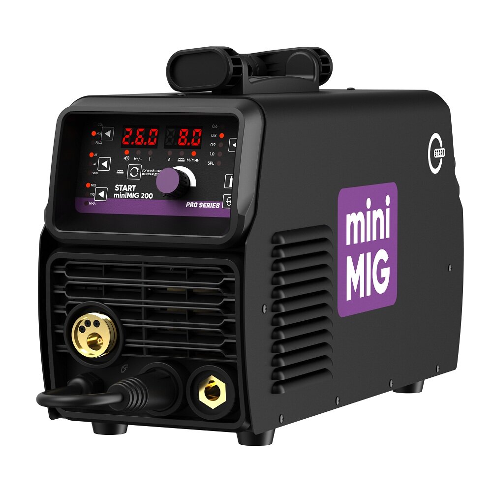 START miniMIG 200 LCD Сварочный полуавтомат 2W202L