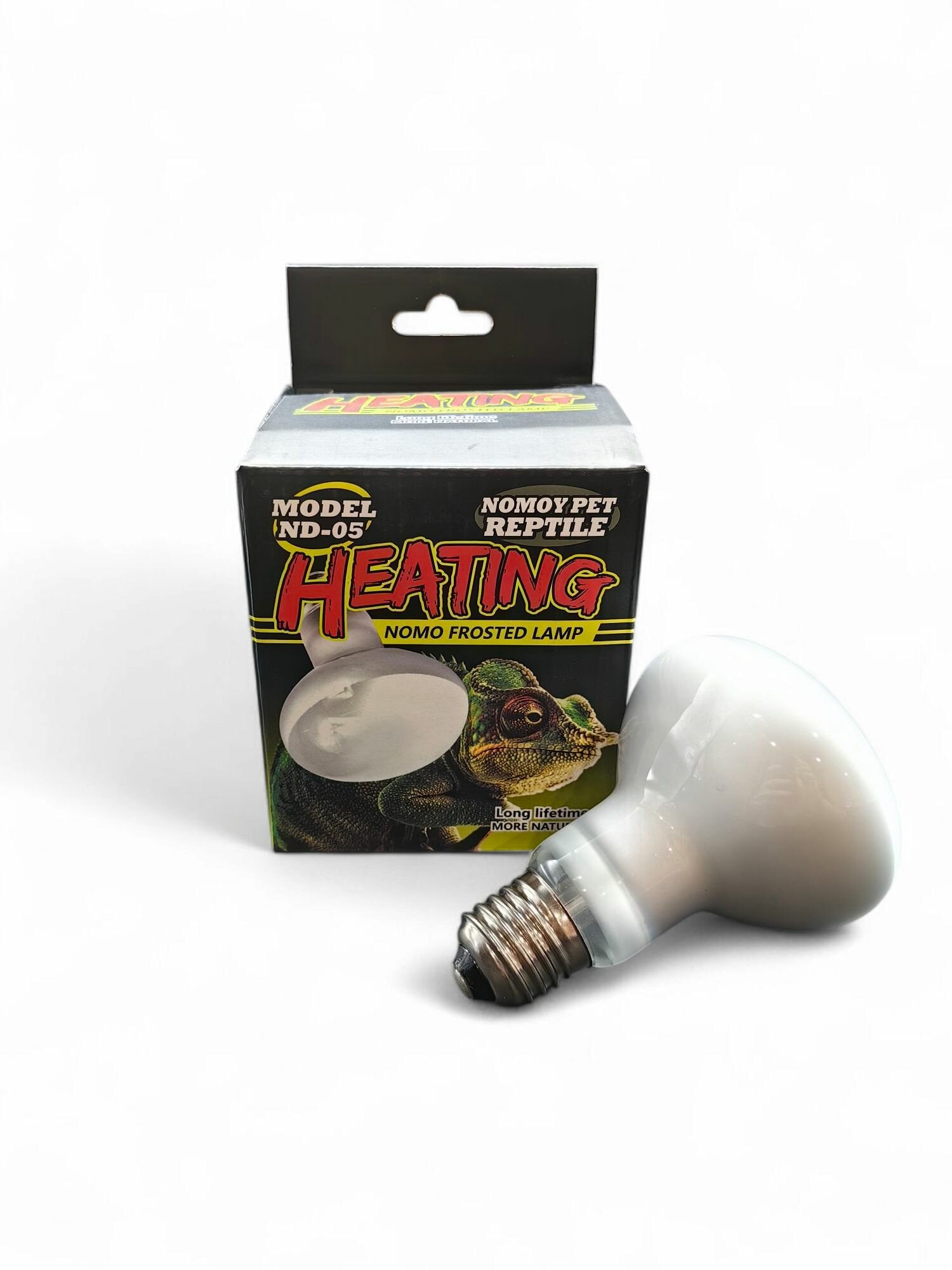 Лампа M049, для террариума, Е27, стекло, зеркальная, мягкая, белая