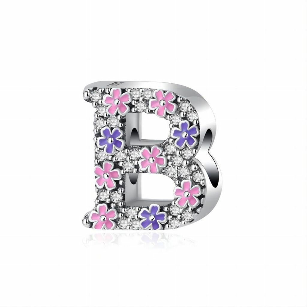 Аксессуары для подвесок из белой меди с буквами-B