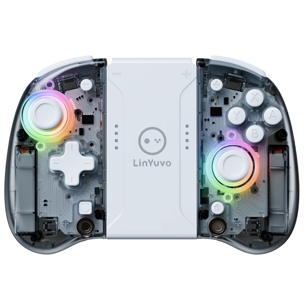 LinYuvo KS37B Meteor Light геймпад для Switch, Transparent-Gray