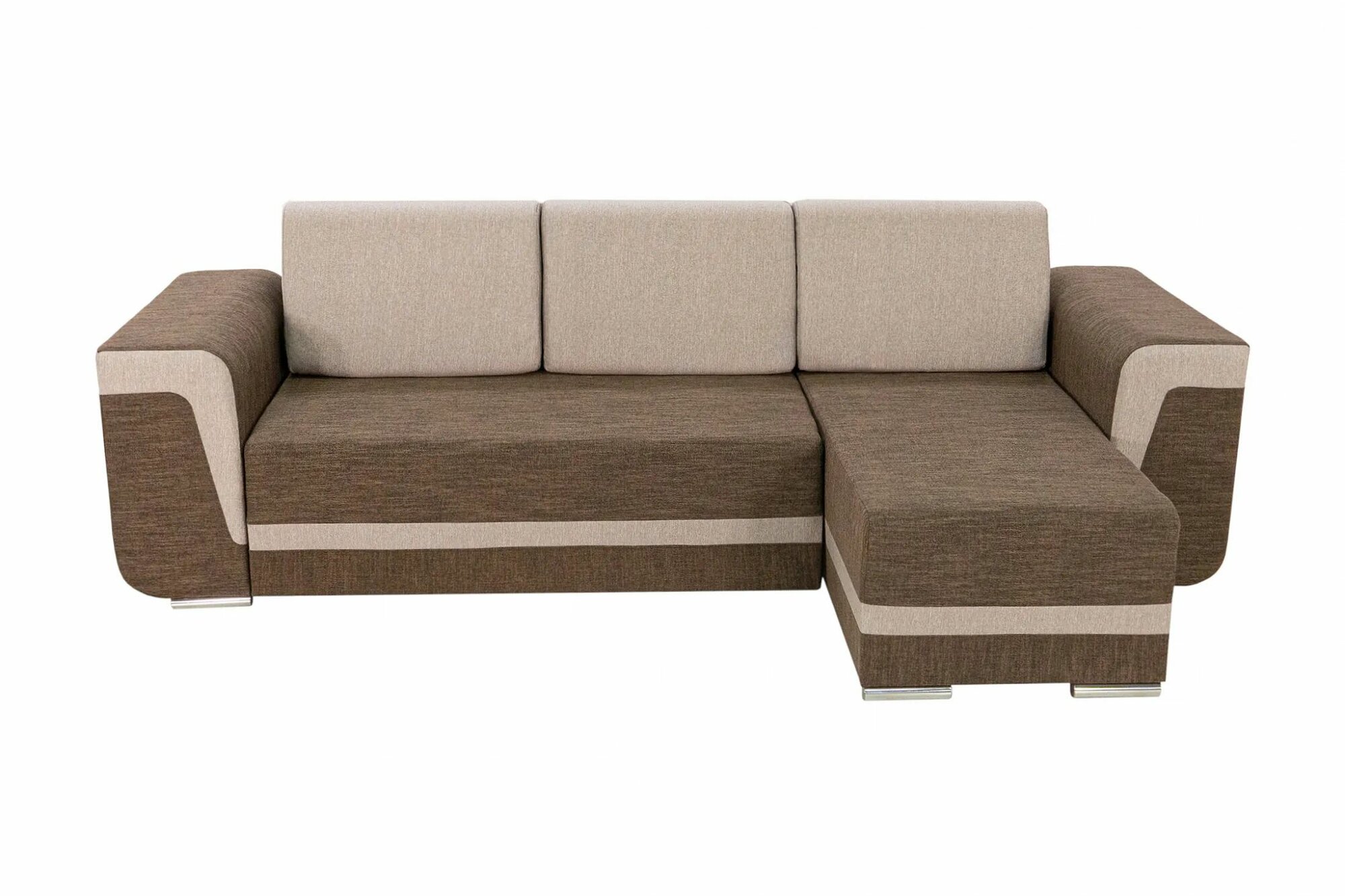 Диван угловой Марракеш, коричневый