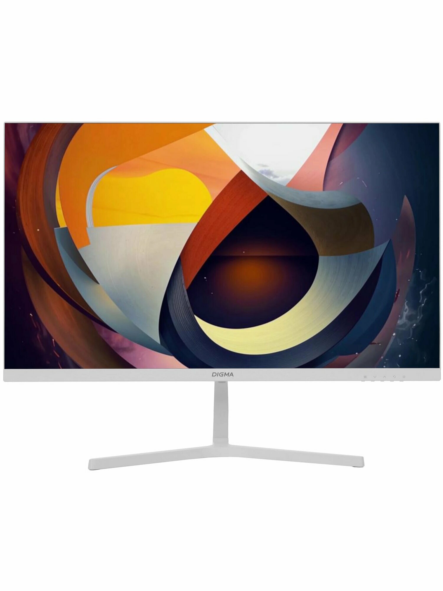 Монитор 23" Digma, Progress 24P502F, IPS, 100Гц, 16:9, Белый