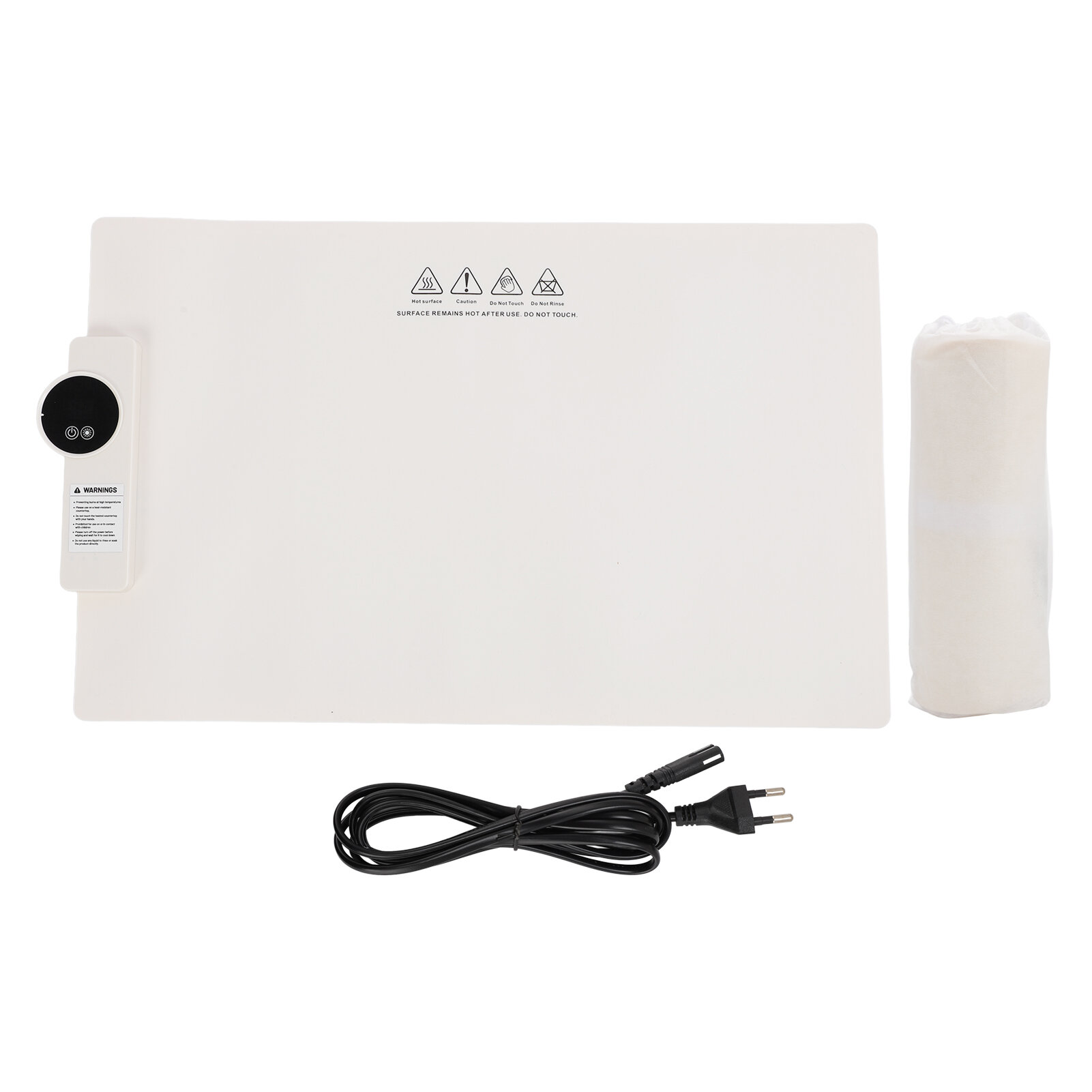 Электрический угретный поднос складной нагревающий пищу коврик с 6 температурой полной поверхности тепло в 10 с 2 часа.