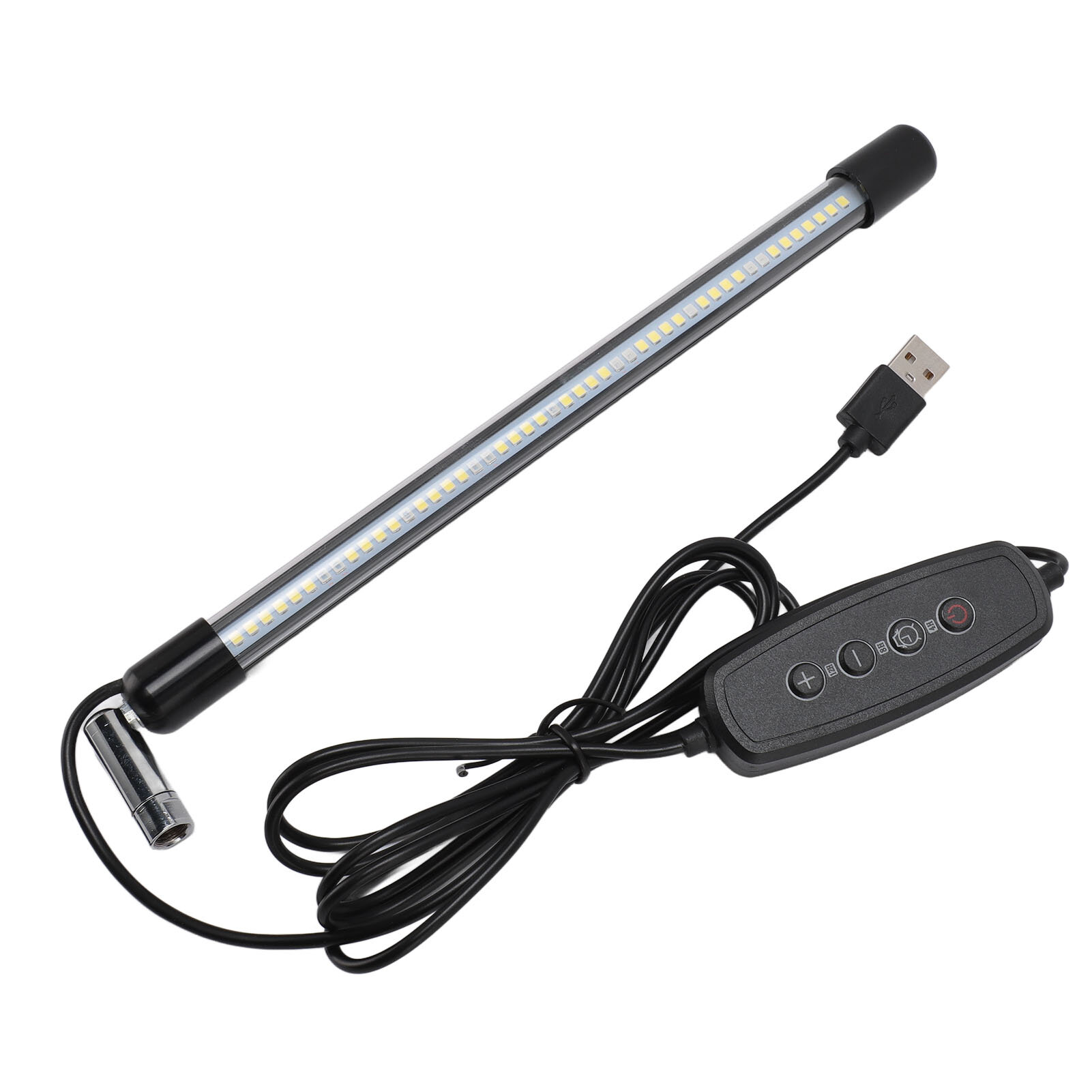 48 светодиодов, лампа для растений с таймером 4 часа, 8 часов, 12 часов, 6 режимов, полный спектр, 5 Вт, USB, 5 В, телескопический небольшой светильник для выращивания комнатных растений