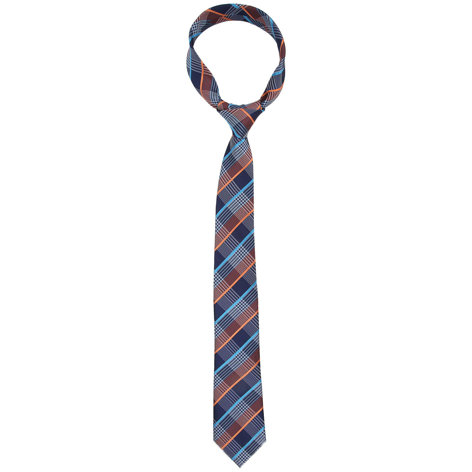 Мужчины связывают около 57,5 дюймов в длину 3,1 дюйма в ширину полиэфира шелковой шелк с высокой плотностью классического стиля.