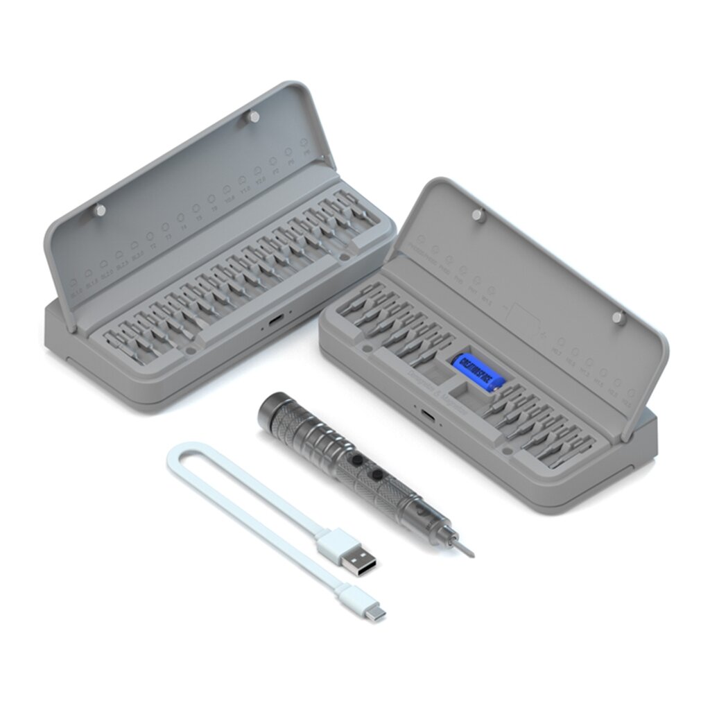 Набор беспроводных электрических отверток Precision Bits Power Screwdriver Combinational Kit Type-C Fast Charger Repair Tool