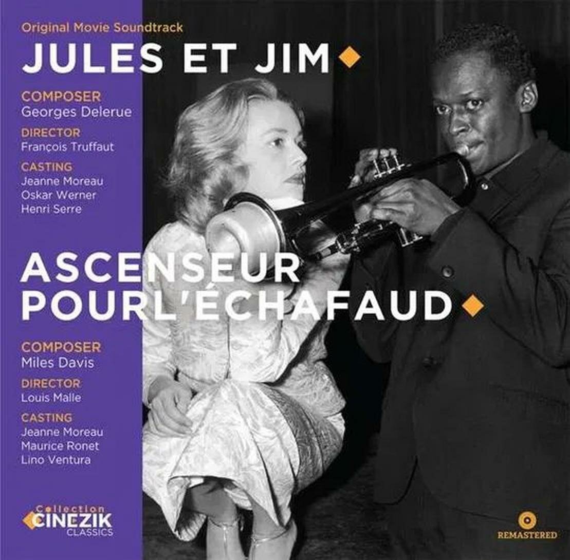 OST - Jules Et Jim (Georges Delerue)/ Ascenceur Pour L'echafaud (Miles Davis) (1LP), 2022, Wagram, Виниловая пластинка