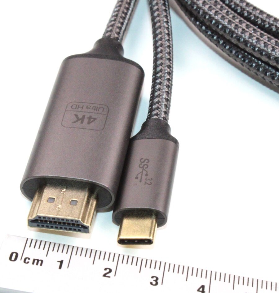 Шнур Type-C - HDMI Dr.HD 2,0 м (USB 3.2 / 4K / 18Gbps)