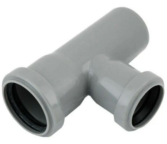 Тройник 50х40 87 град, канализационный Pro Aqua 215487