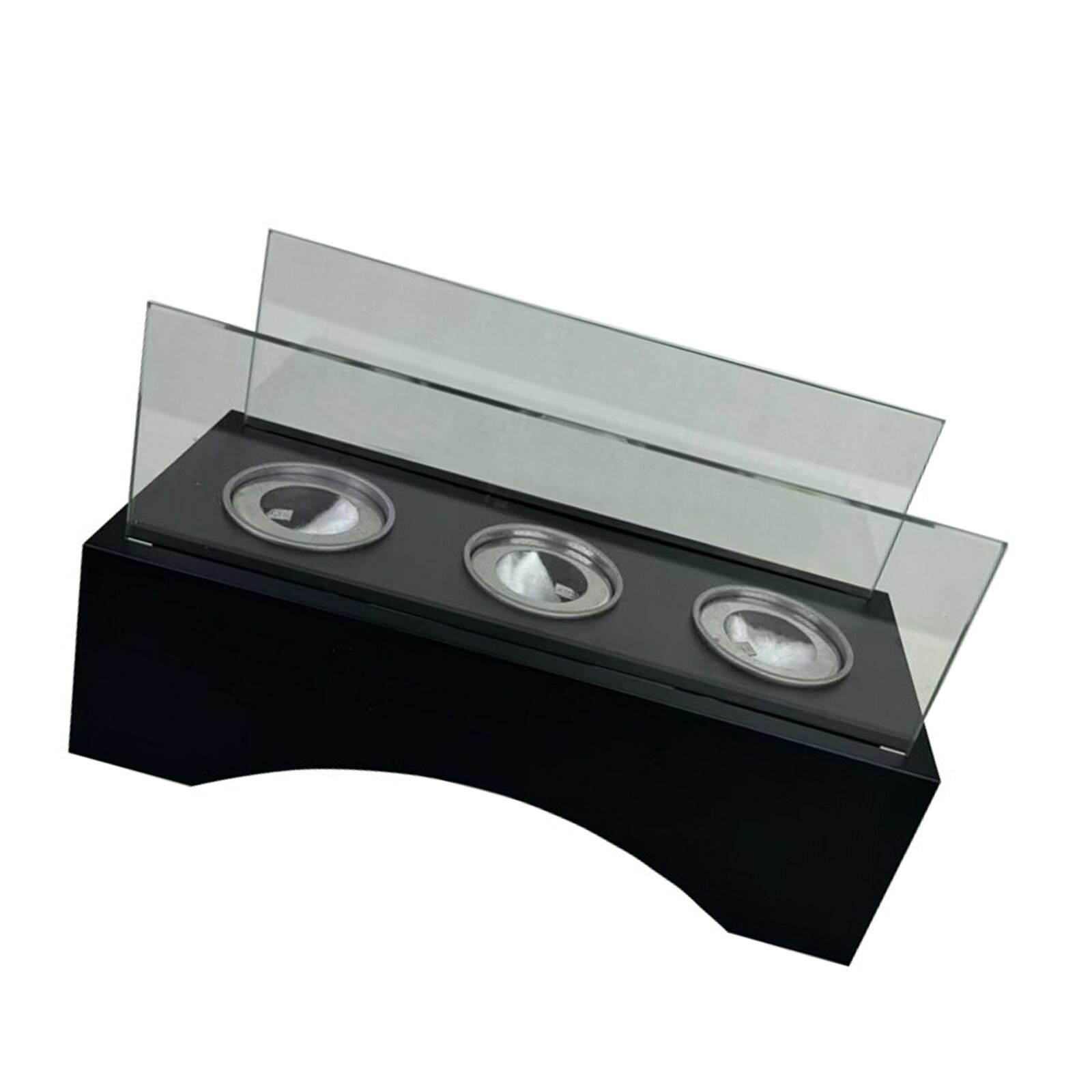 Бездымный спиртовой камин с металлическим дизайном для обогрева дома и сада