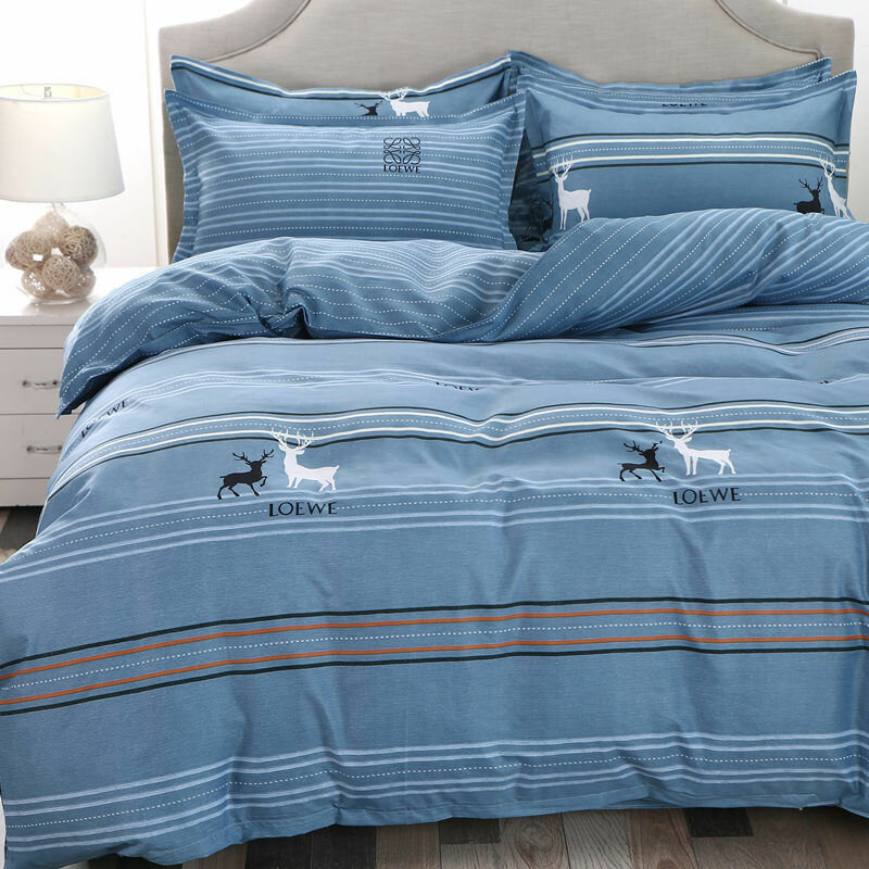 Утолщенный пододеяльник с начесом, цельный, саржевый пододеяльник с начесом, 1,5 м, односпальный/двуспальный пододеяльник для студенческого общежития,160*220cm