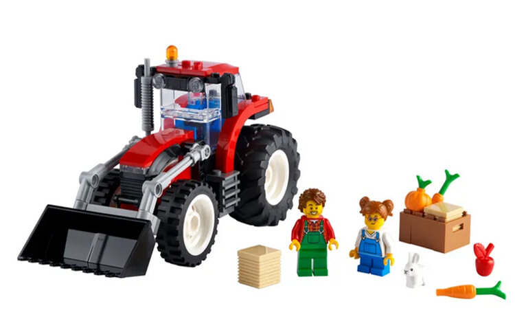 LEGO Городская коллекция Трактор Сборка пластиковые конструкторы 144 шт. 60287 null