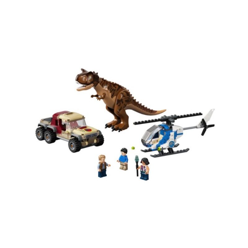 LEGO Jurassic World Collection, Chase The Carnotaurus Plastic Building Blocks 240pcs 76941 null