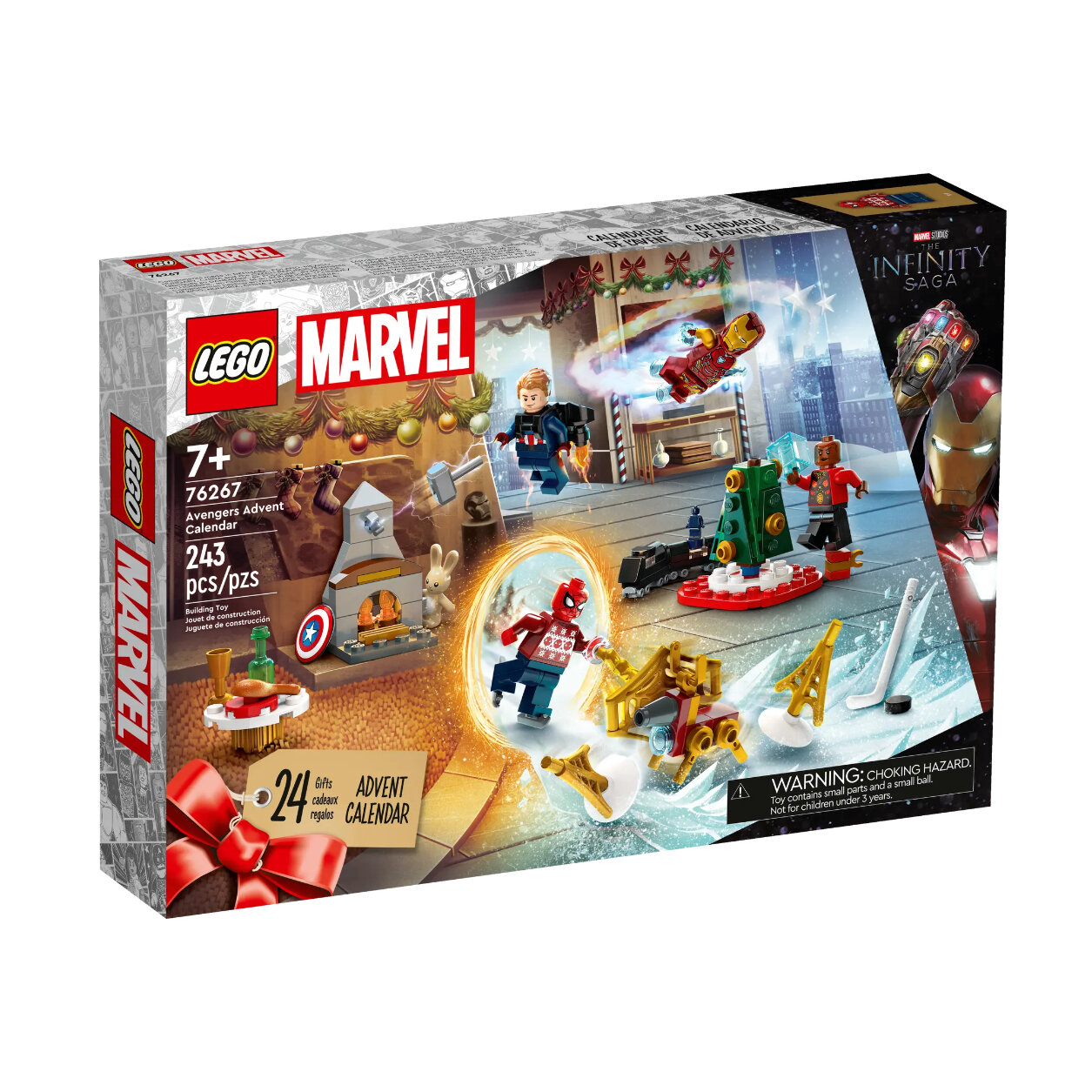 LEGO Avengers 2023 Countdown Calendar Building Blocks 243pcs 76267