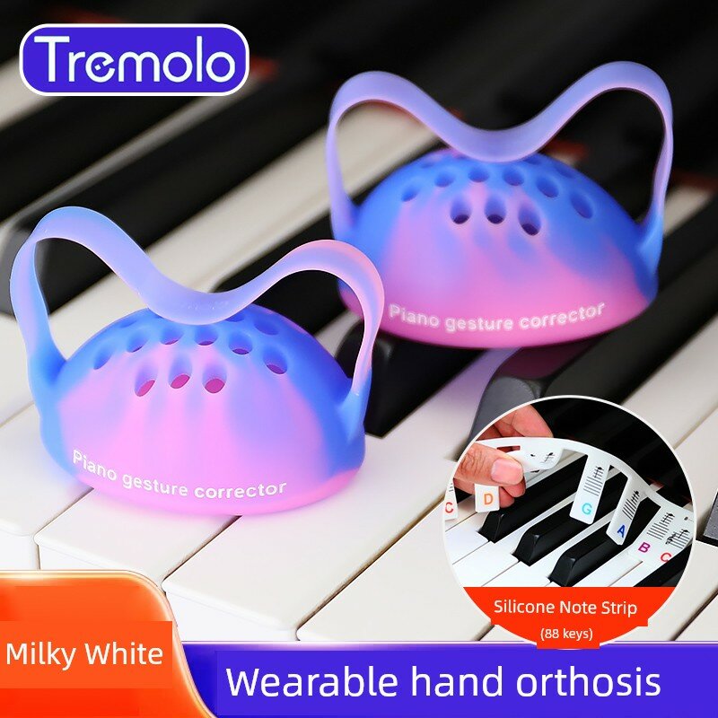 TREMOLO фортепиано, носимый корректор для рук, тренажер для пальцев, детский мяч с защитой от опрокидывания на запястье