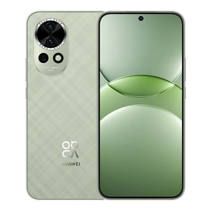 Смартфон HUAWEI nova 13, 12 ГБ/256 ГБ, Kirin 8000, 6.7" OLED, 5000 мАч 100 Вт, NFC, зеленый