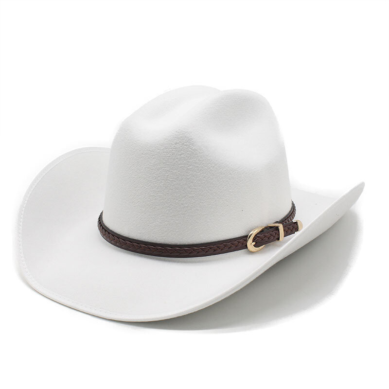 Многоцелевая Джазовая шляпа из замши Унисекс Лето Декор Войлок / KK-019