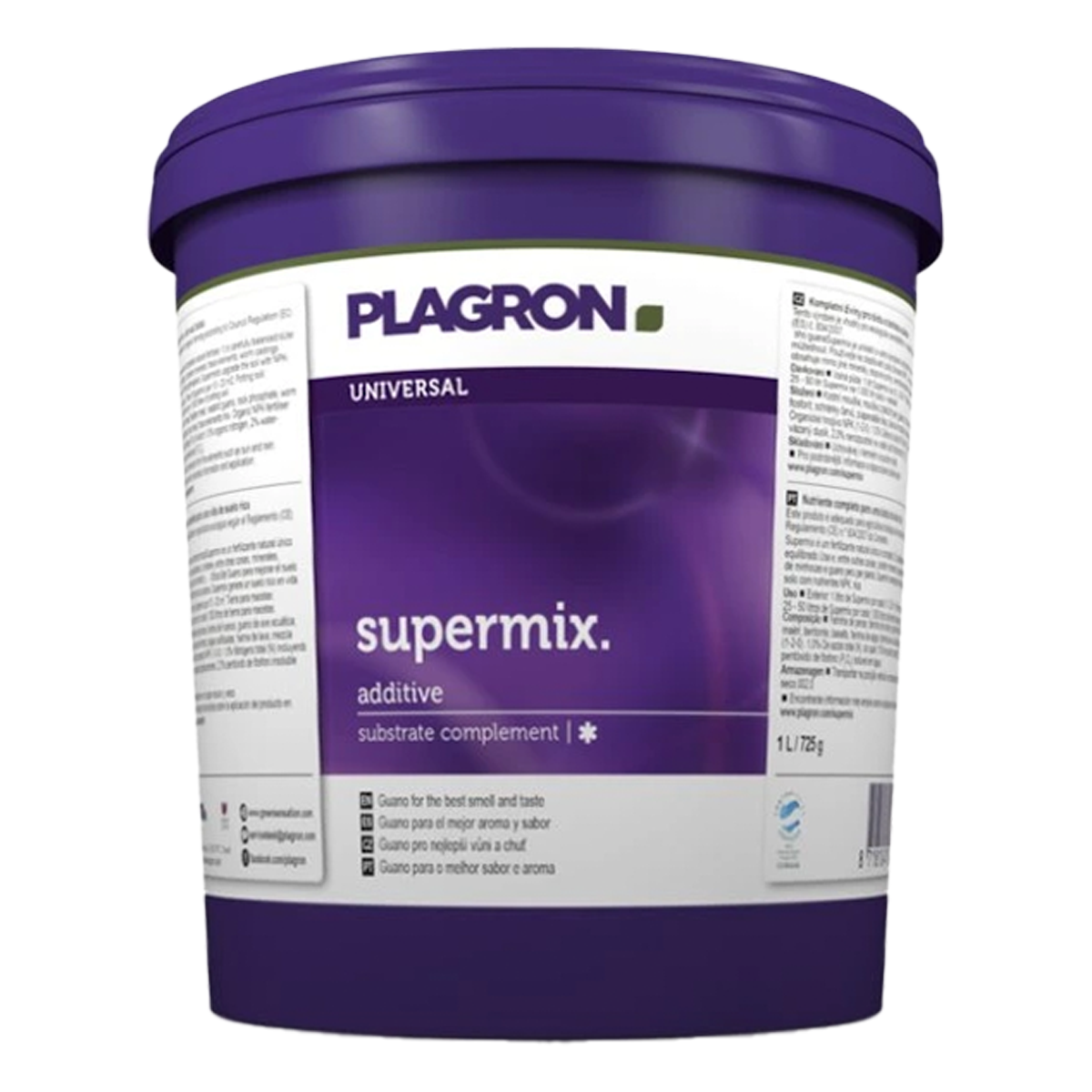 Удобрение для урожайности почвы / Supermix, 1 л / Plagron