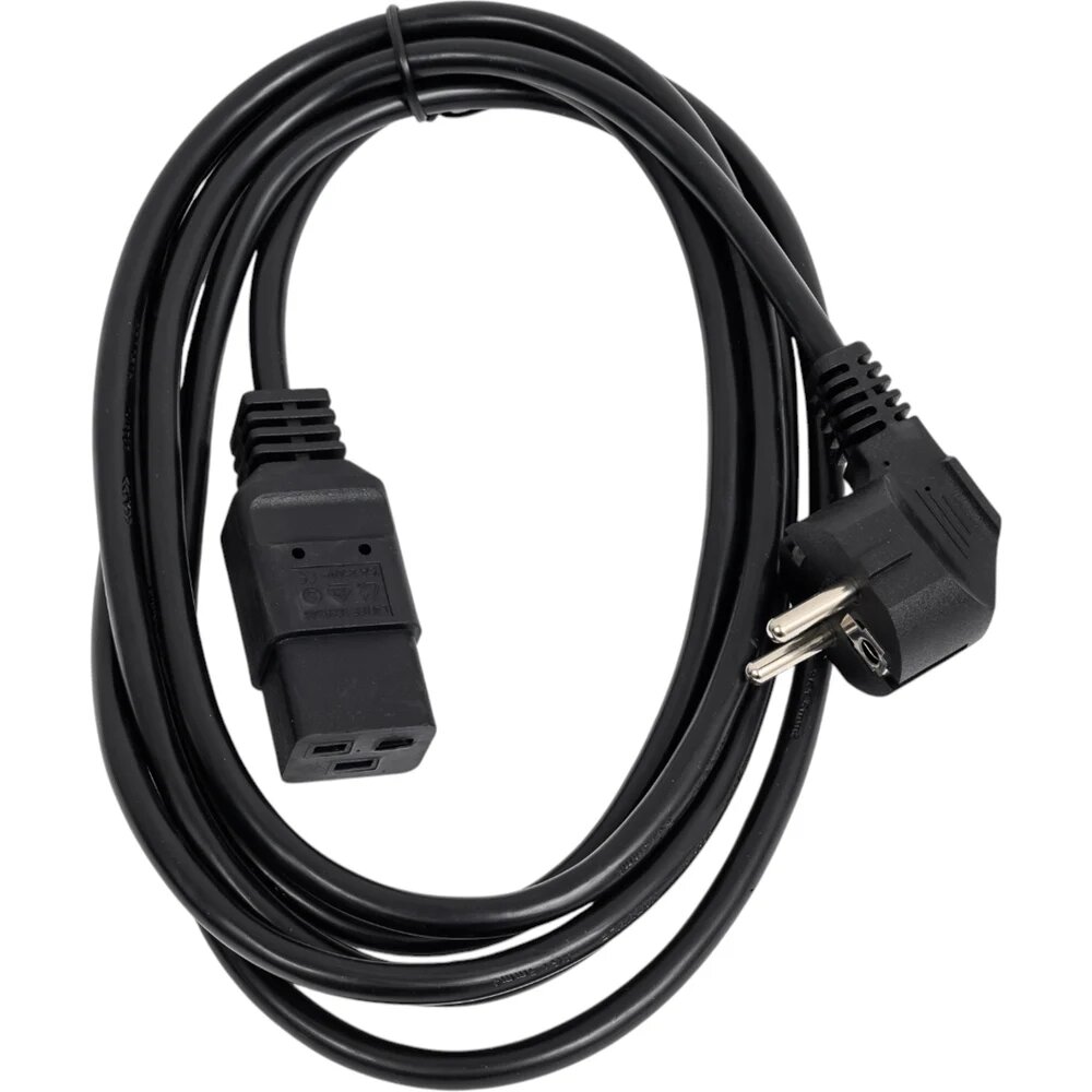 Кабель питания A1 5 м, C19-С20, 3x1. 5 мм², 3500 Вт, черный A1-PC15-C19-C20-5M A1-PC15-EU-C19-3M, 5 м,