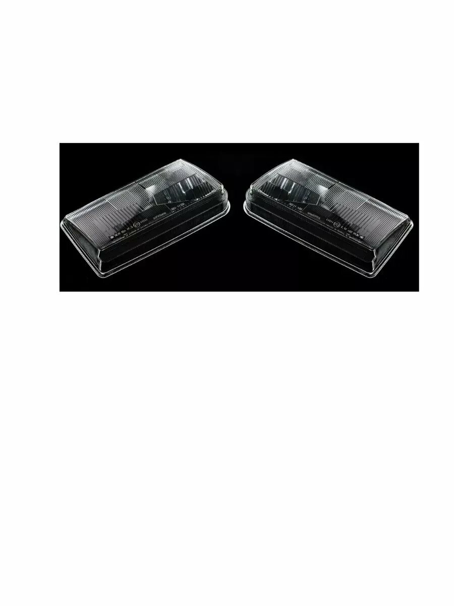 Стекло фары для Peugeot 806 1994-1998 комплект 2 шт.