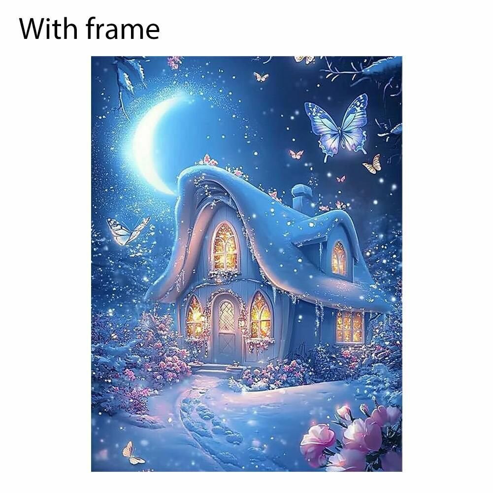 Алмазная картина, 30х40 см, инкрустация стразами, без рамы, пейзаж/декоративный подарок.