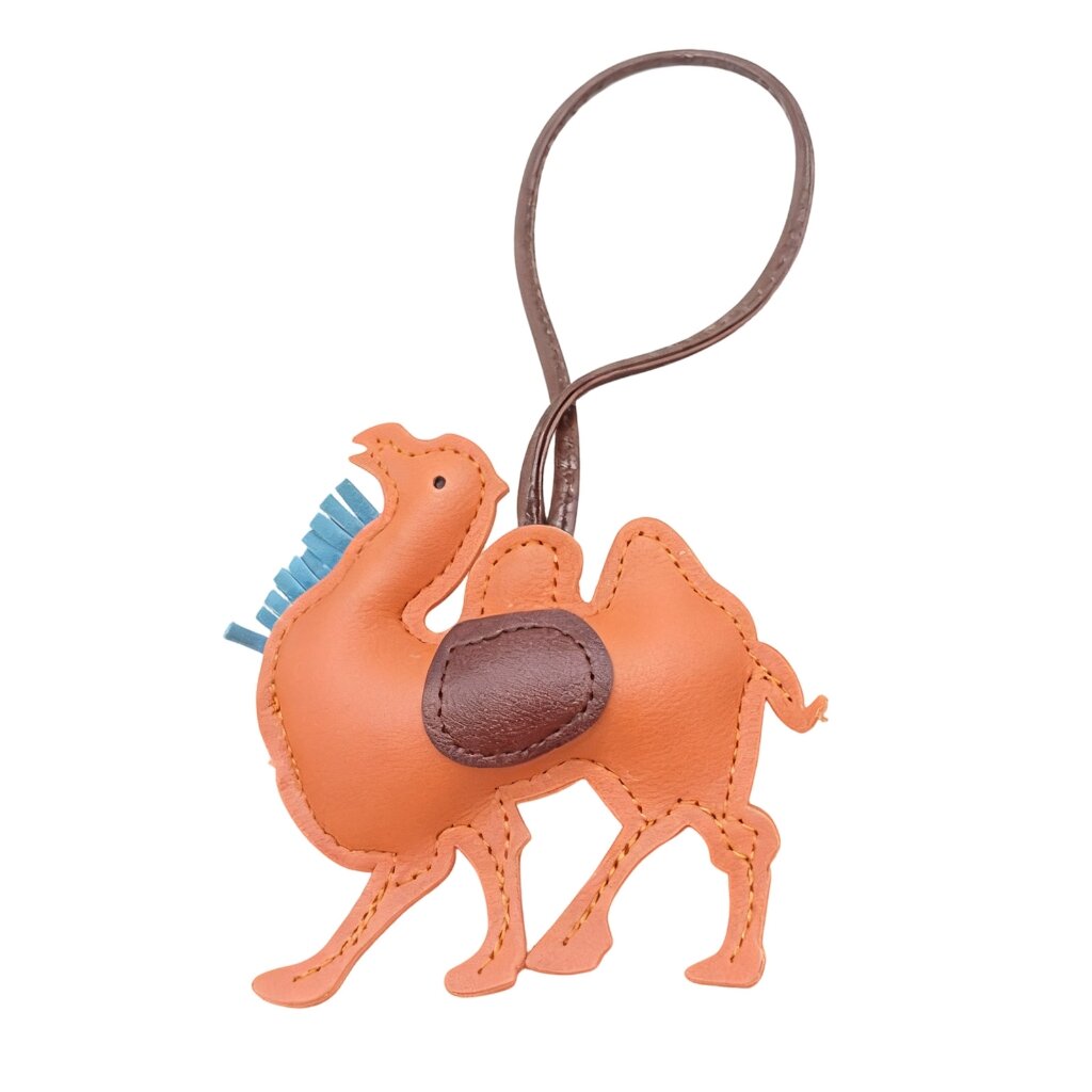 Брелок-подвеска Luo Tuo из искусственной кожи-оранжевый стиль